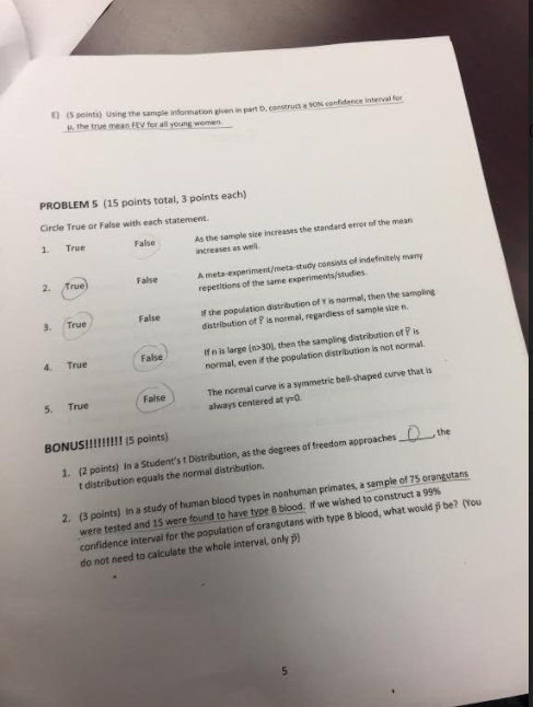 Solved An important indicator oflung function is forced | Chegg.com