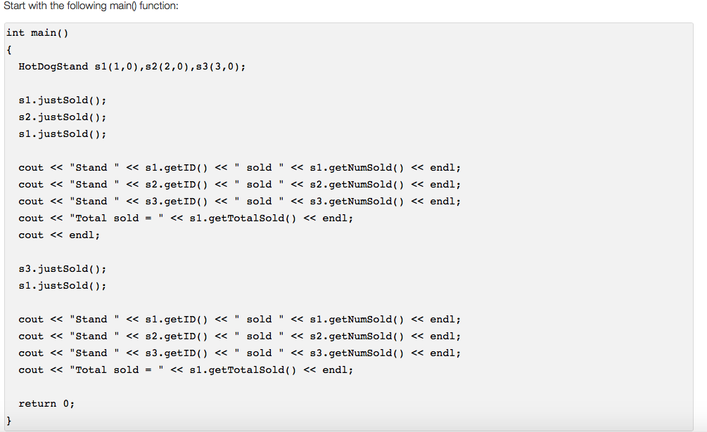 Solved You operate several hot dog stands distributed | Chegg.com