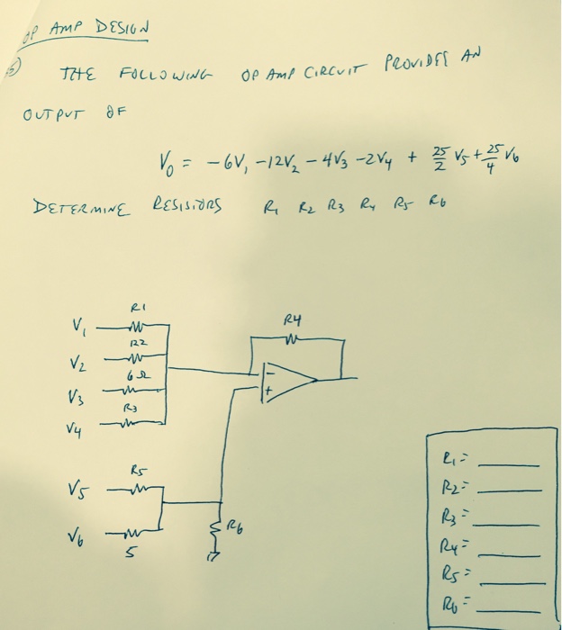 Solved The following OP AMP circuit provide output delta F | Chegg.com