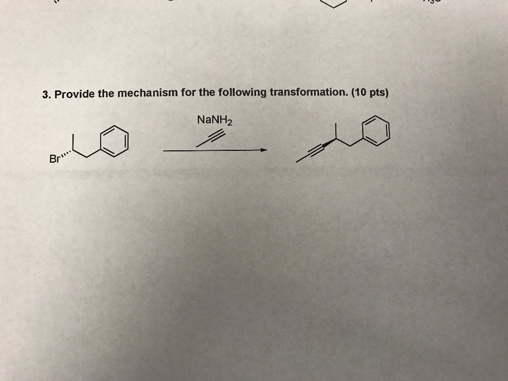 Solved Provide the mechanism for the following | Chegg.com