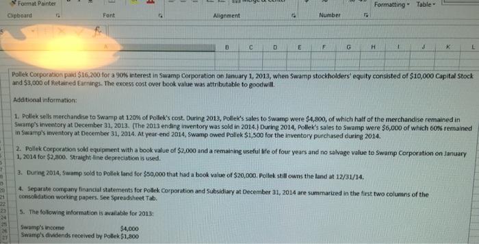 Solved Format Painter Clipboard Formatting . Table Font | Chegg.com