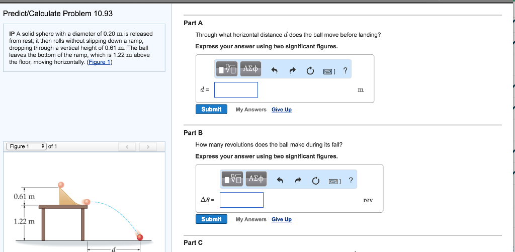 Solved Predict/Calculate Problem 10.93 Part A IP A solid | Chegg.com