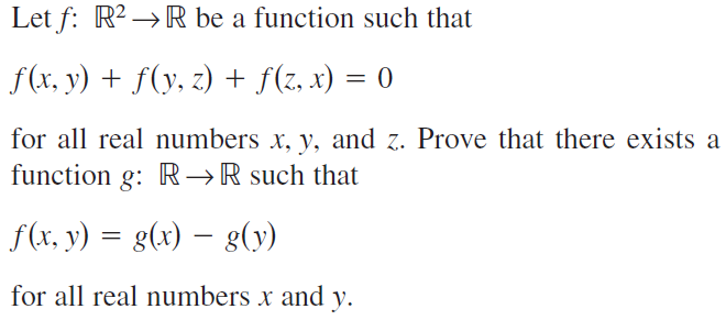 Solved Let f: R^2 rightarrow R be a function such that f(x, | Chegg.com Solved Let f: R^2 rightarrow R be a function such that f(x, | Chegg.com