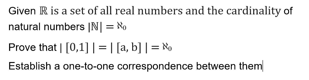 Solved Given R is a set of all real numbers and the | Chegg.com