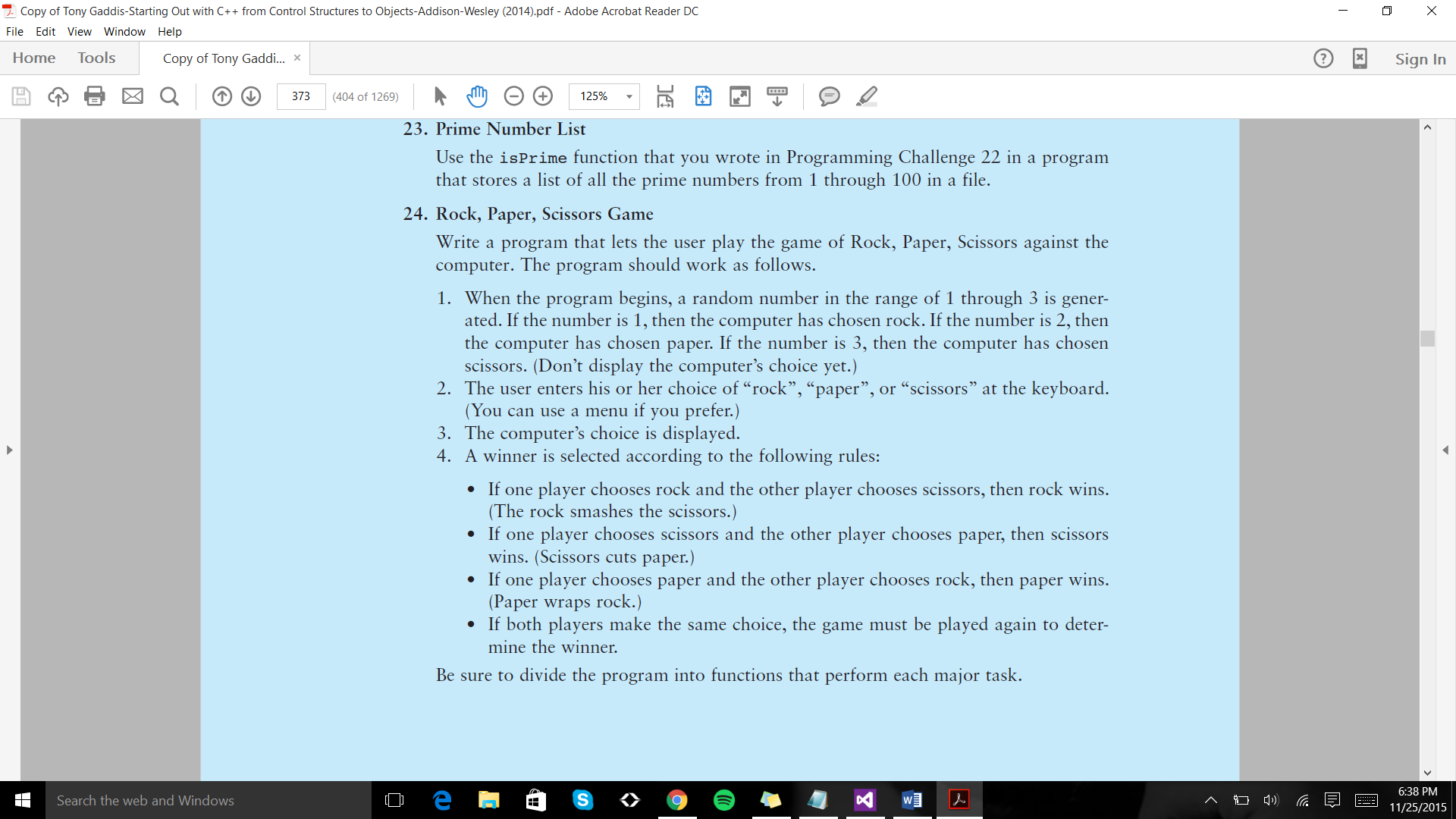 Solved Copy of Tony Gaddis-Starting Out with C++from Control | Chegg.com