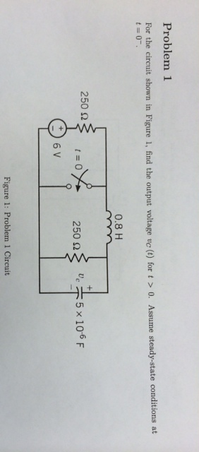 Solved For The Circuit Shown In Figure 1 Find The Output 