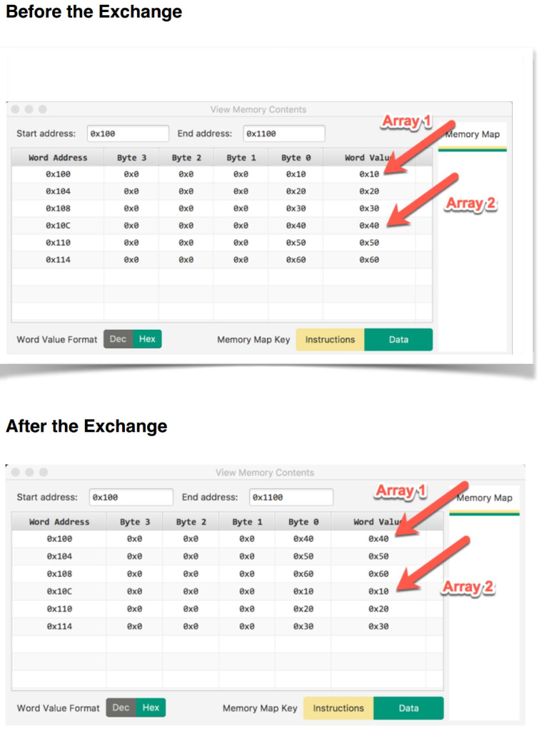 Solved Using ARM Assembly Emulator VisUAL found at | Chegg.com