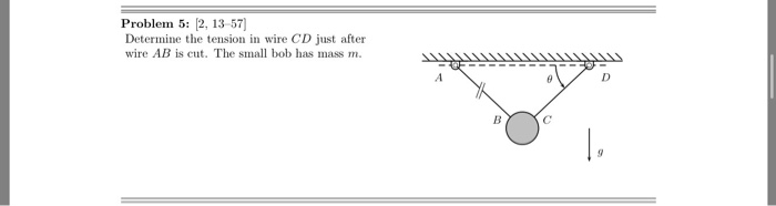 Solved Dynamics problem | Chegg.com
