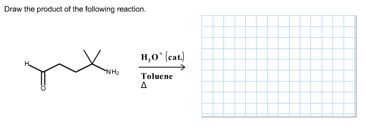 Solved Draw the product of the following reaction. H,O* | Chegg.com