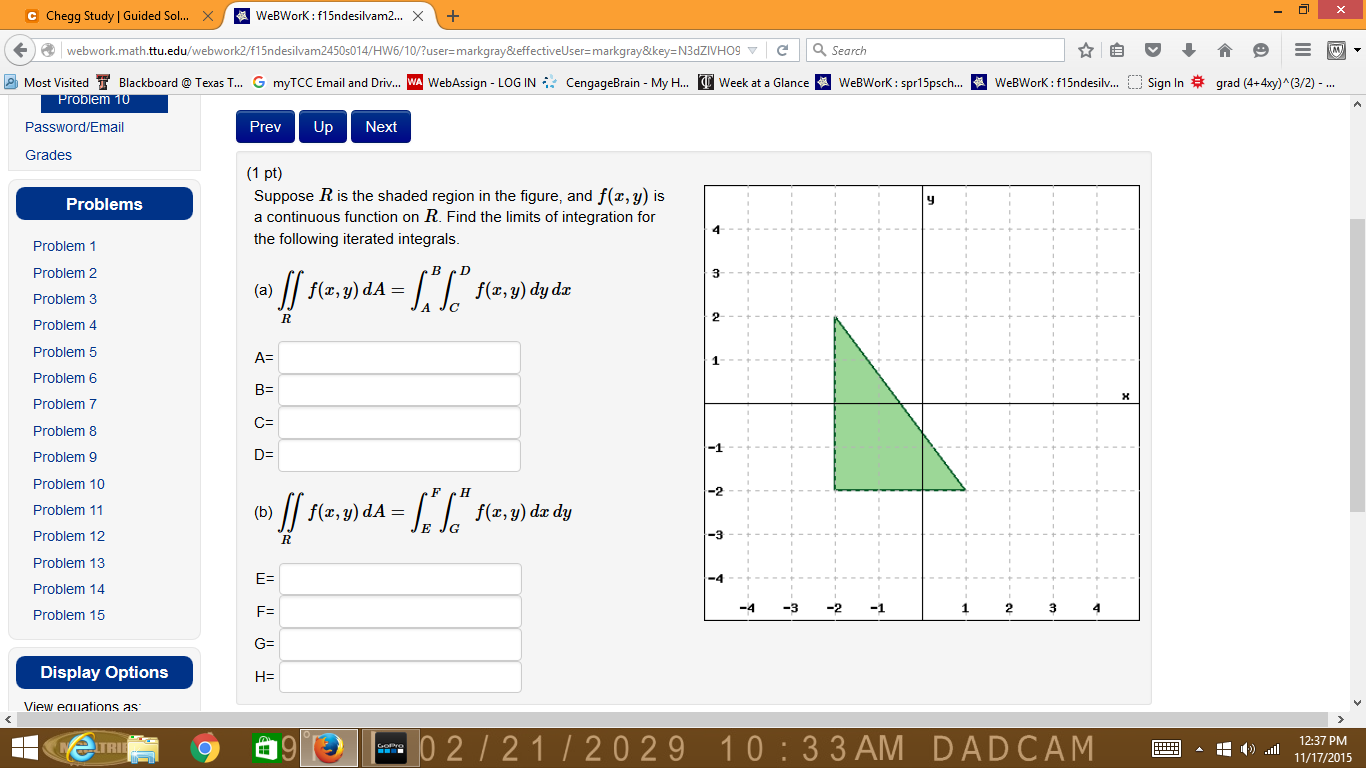 Solved c Chegg Study I Guided S X WeBWorK 5nd X webwork math | Chegg.com Solved c Chegg Study I Guided S X WeBWorK 5nd X webwork math | Chegg.com