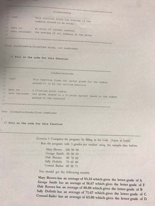 Solved 126 LESSON SIET7 Atrays Lab 7.2 Strings as Arrays of | Chegg.com
