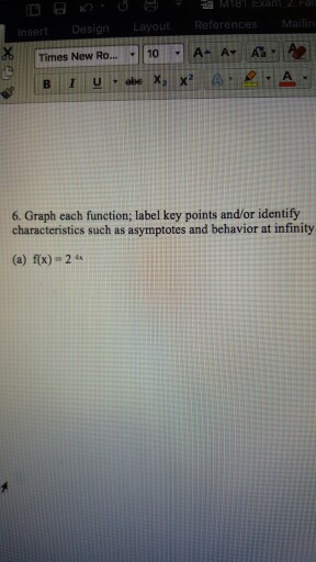 Solved Graph each function; label key points and/or identify | Chegg.com