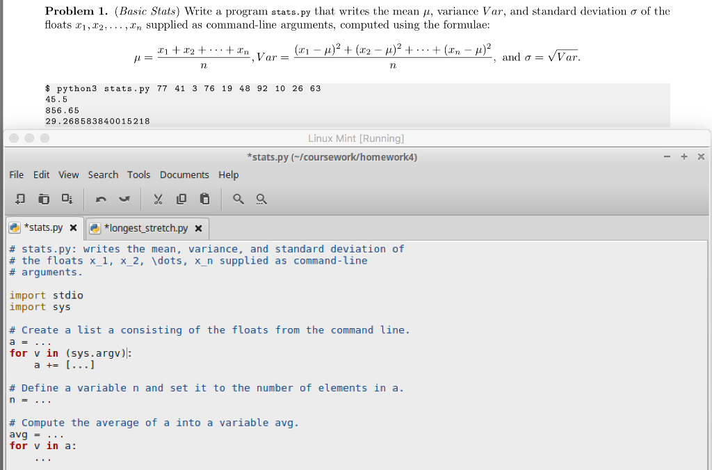 Solved Problem 1 Basc Stats Write A Program Stats Py That Chegg solved-problem-1-basc-stats-write-a-program-stats-py-that-chegg