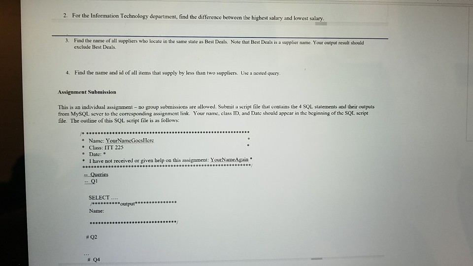 Solved This assignment is designed to let you have a | Chegg.com