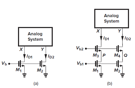 Solved Two identical NMOS transistors are used as constant | Chegg.com