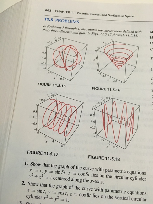 Solved In Problems 1 through 4. also match the curves there | Chegg.com