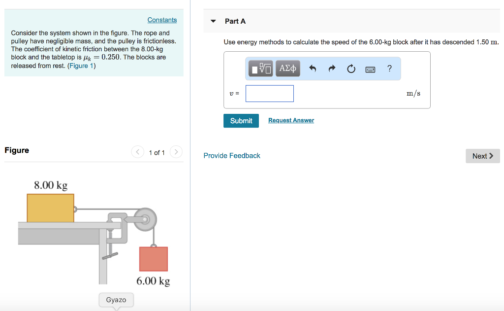 Solved Constants Part A Consider the system shown in the | Chegg.com