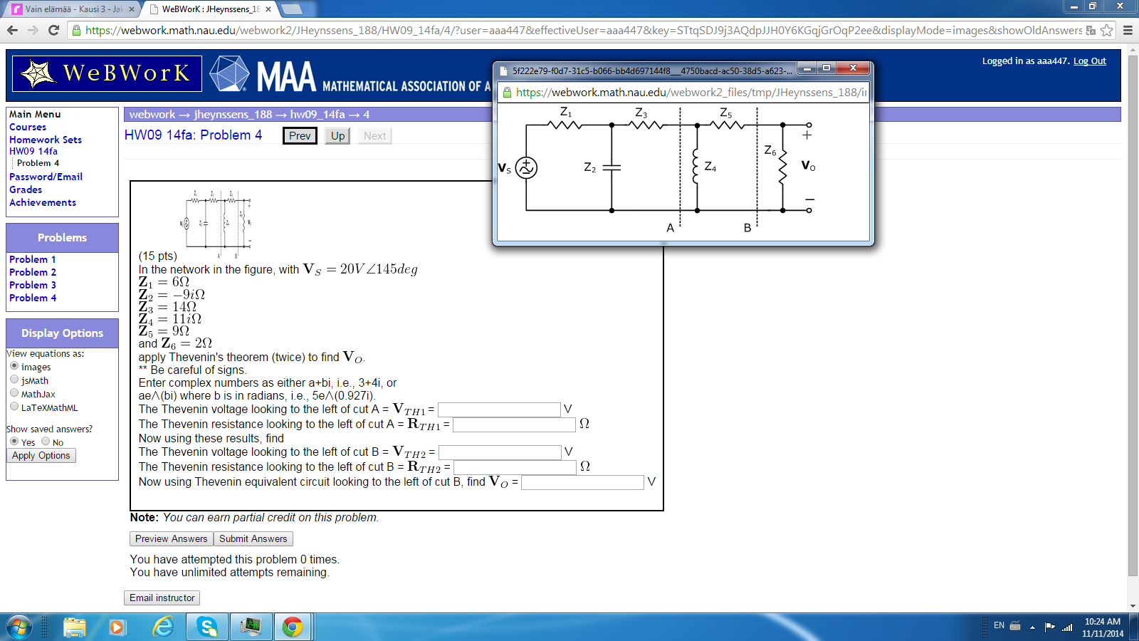 WeBWorK Hey 18 x https://webwork.math.nau.edu | Chegg.com