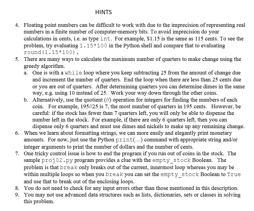 Solved Your program must meet the following specifications | Chegg.com