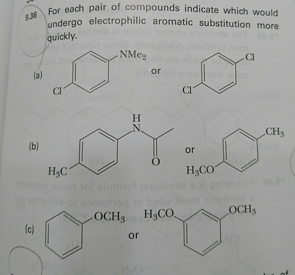 Solved each pair of compounds indicate which would ndergo | Chegg.com