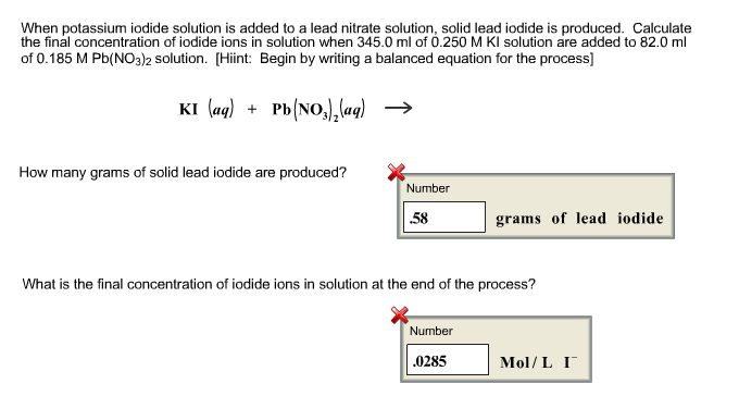 Potassium Iodide Solution Formula