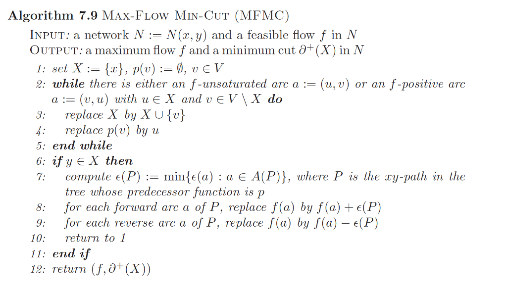 Solved 7.2.2 If all the capacities in a network are | Chegg.com