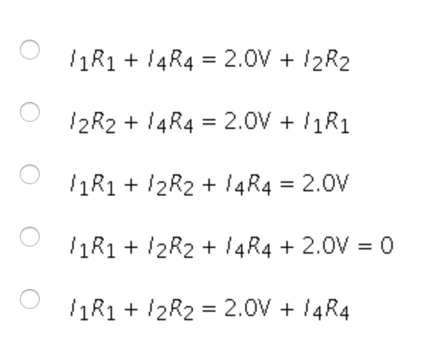 Solved Which one of the following equations results from a | Chegg.com