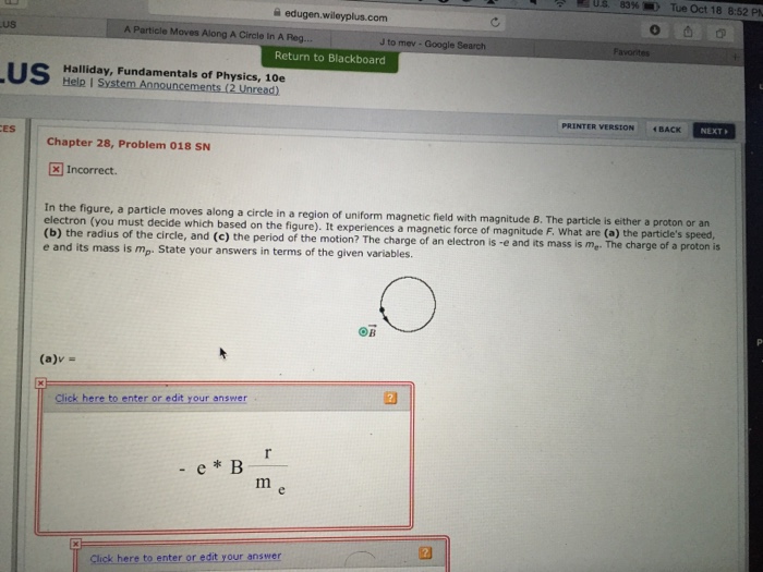 Solved In the figure, a particle moves along a circle in a | Chegg.com