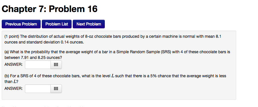 Solved Chapter 7: Problem 16 Previous Problem Problem List | Chegg.com