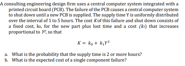 Solved A consulting engineering design firm uses a central | Chegg.com