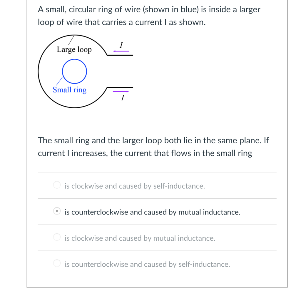 Solved An Inductance L And A Resistance R Are Connected To A