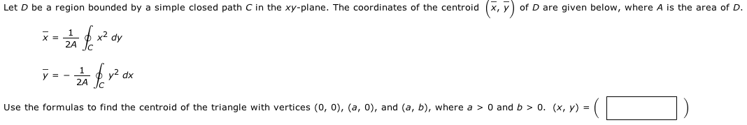 Solved Let D be a region bounded by a simple closed path C | Chegg.com