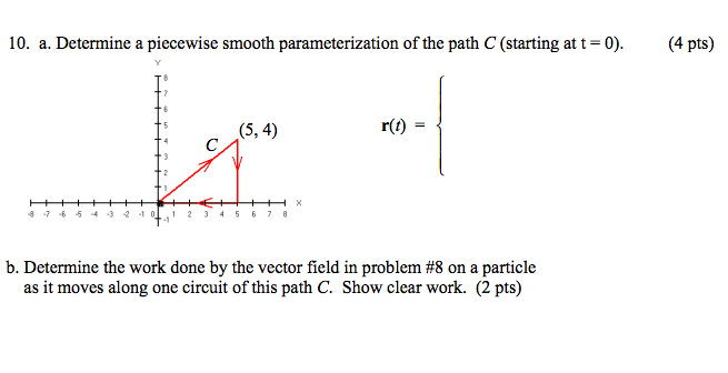 Solved Determine a piecewise smooth parameterization of the | Chegg.com