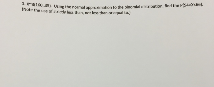 Solved Using the normal approximation to the binomial, Find | Chegg.com