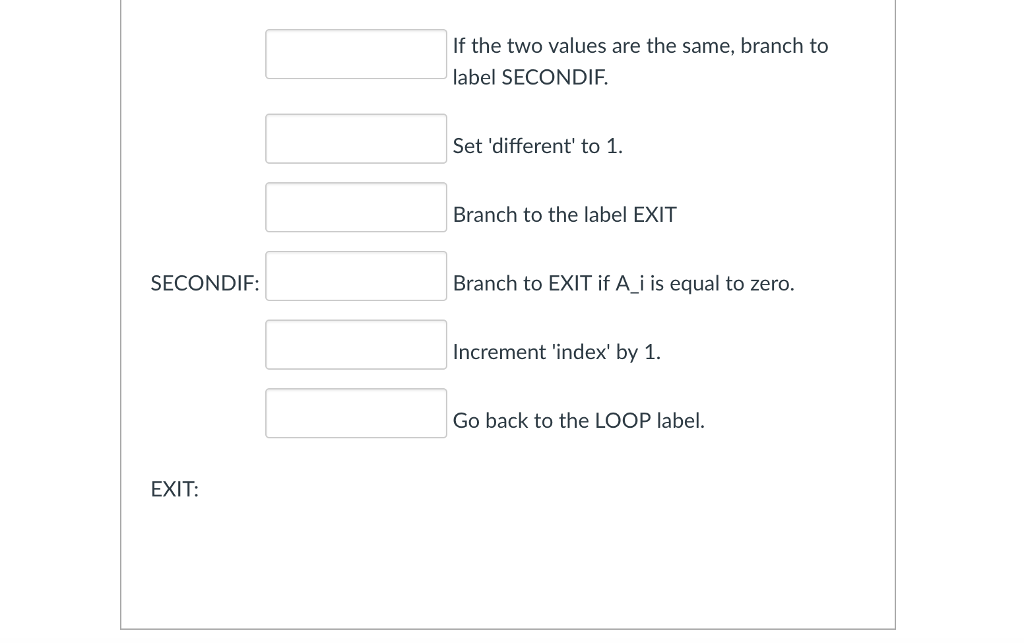 Solved Write The Legv8 Assembly Code For The Following Loop 