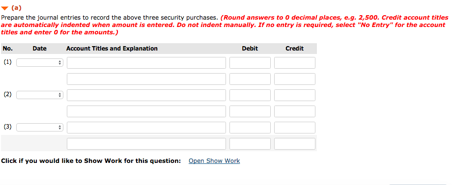 Solved Exercise 17-11 (Part Level Submission) Splish | Chegg.com