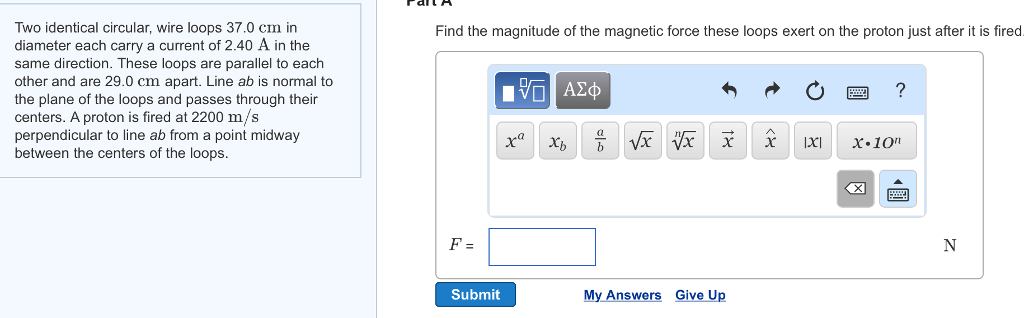 Solved Two identical circular, wire loops 37.0 cm in | Chegg.com