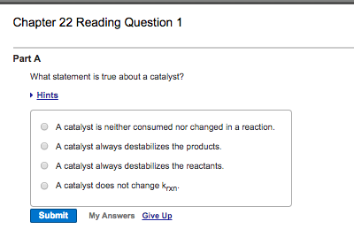 Solved Chapter 22 Reading Question 1 Part A What statement | Chegg.com