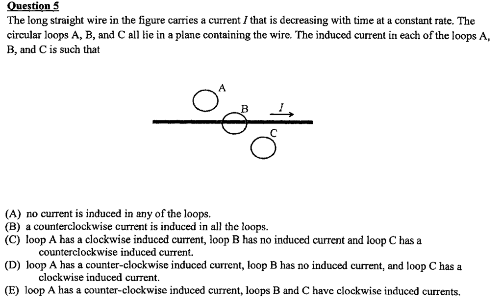 Solved The long straight wire in the figure carries a | Chegg.com