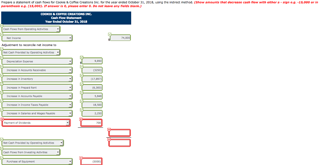 Solved Cookie Creations 17 (Part Level Submission) Natalie | Chegg.com