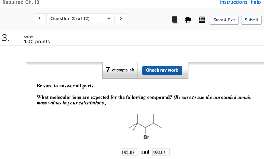Solved What molecular ions are expected for the following | Chegg.com Solved What molecular ions are expected for the following | Chegg.com