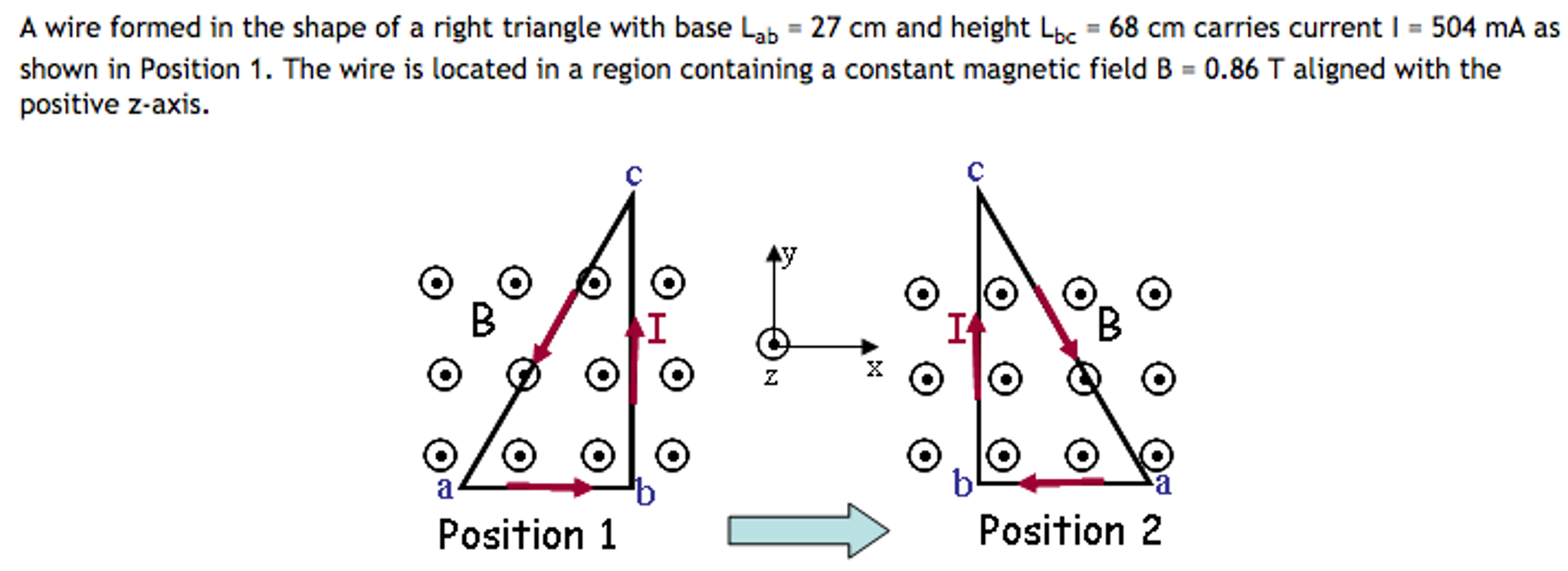 Solved 1) What is Fac,x, the x-component of the force on | Chegg.com