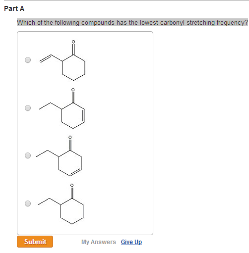 Solved Which of the following compounds has the lowest | Chegg.com