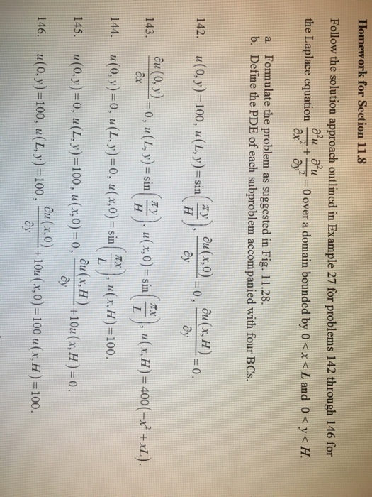 Follow the solution approach outlined in Example 27 | Chegg.com