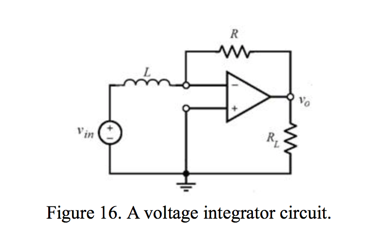 Solved 9. Consider the voltage integrator | Chegg.com