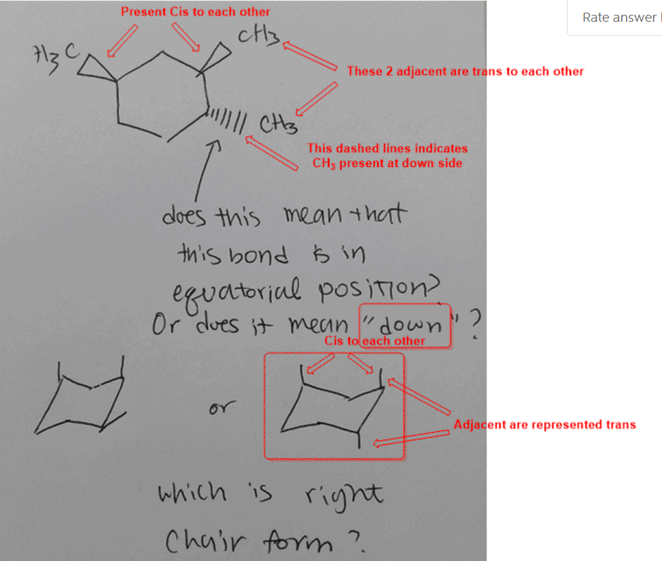 Solved 40 Identify the more stable stereoisomer in each of | Chegg.com