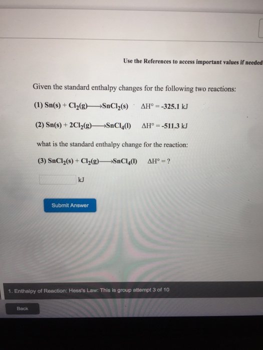 Solved Use the References to access important values if | Chegg.com