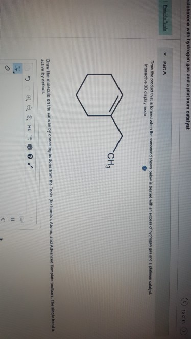 Solved Part A Ch3 Draw The Molecule On The Canvas By