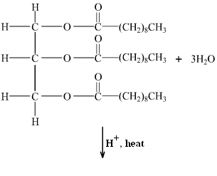 Solved 1. Draw the triglyceride formed from the | Chegg.com