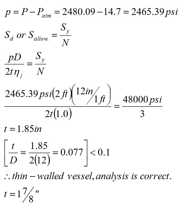 A vessel is to contain 100 lbs. of Nitrogen gas at | Chegg.com